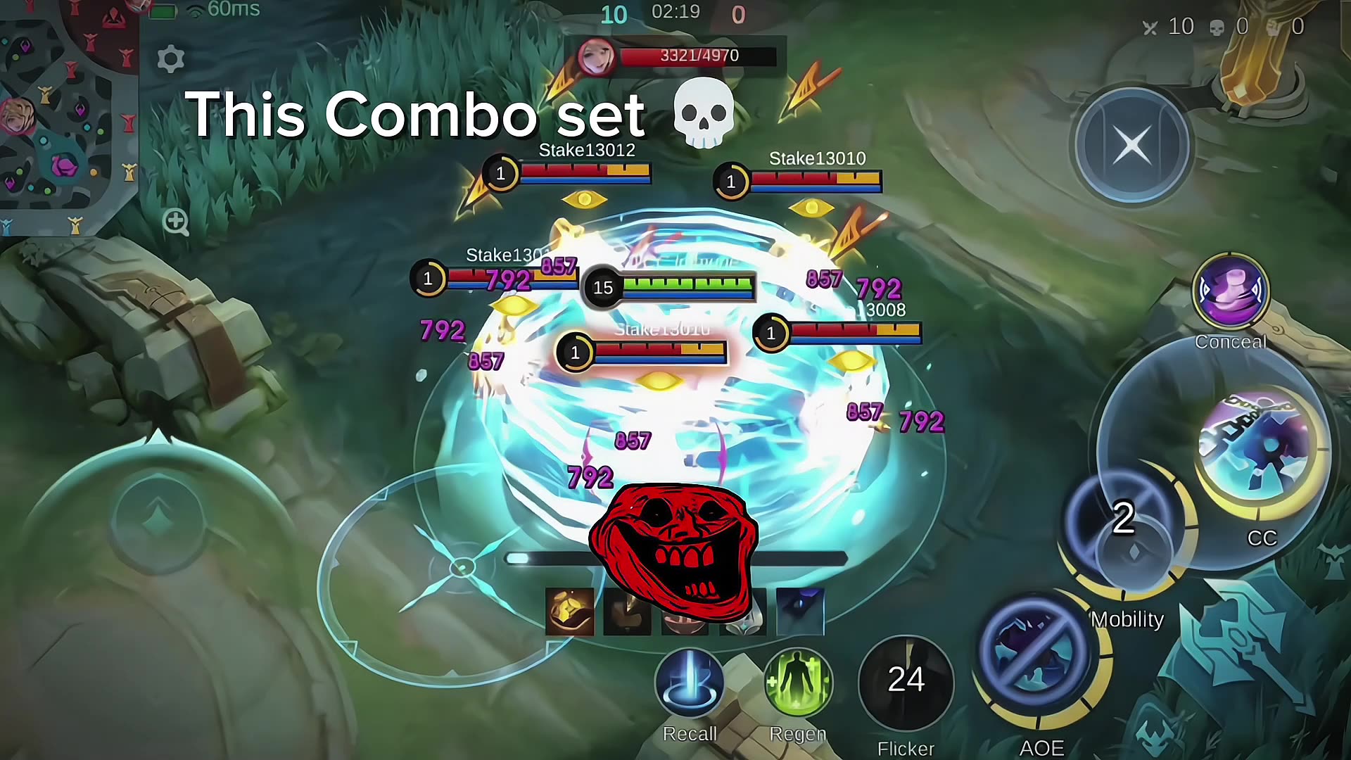 Fastest combo set Atlas