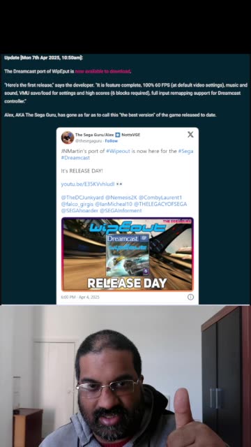 🚗💨 Wipeout Port Now Available for Dreamcast! The Iconic Racing Game ...