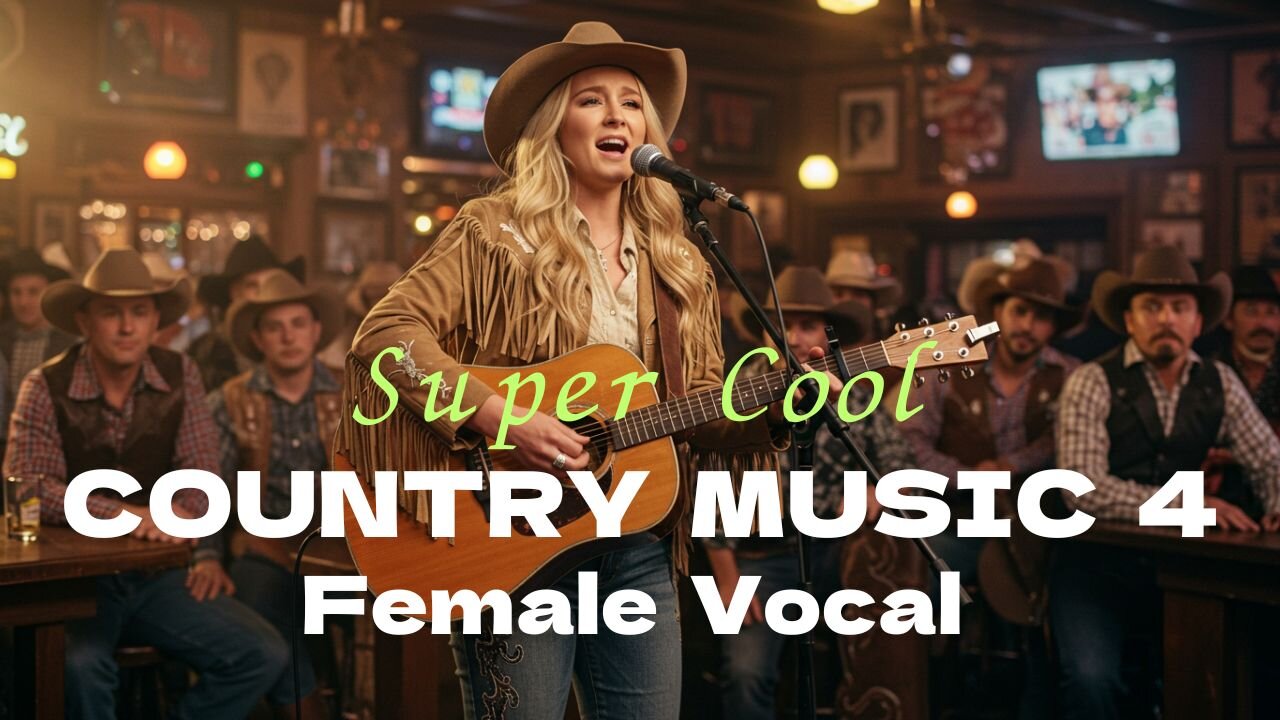 Super Cool COUNTRY MUSIC 4 by Female Vocal