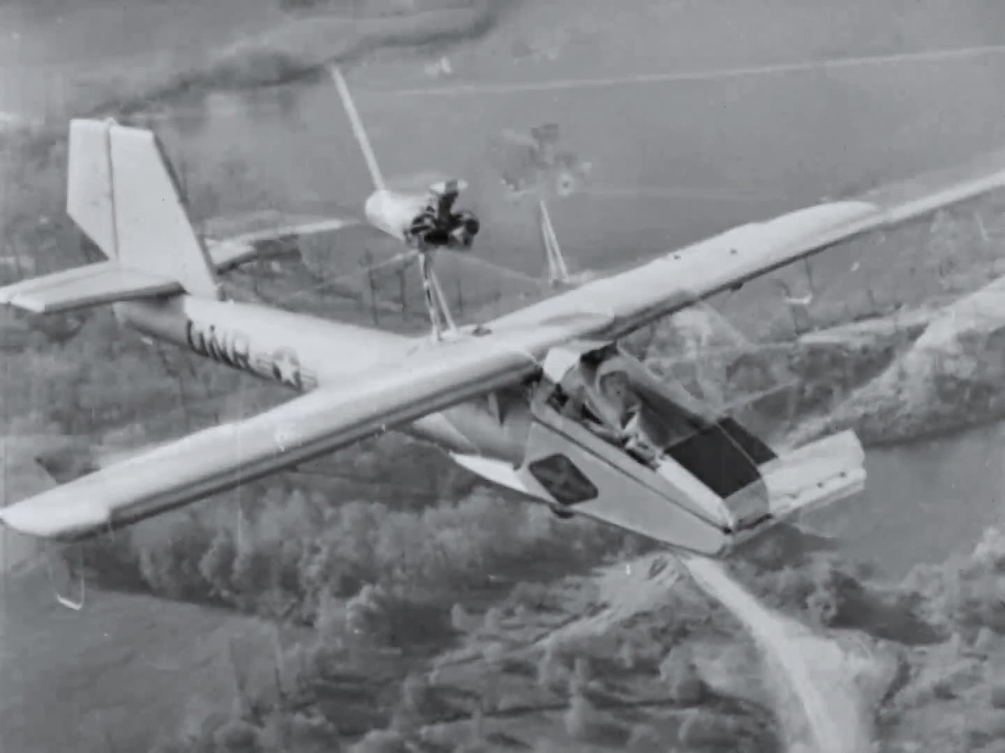 Goodyear Inflatoplane experimental inflatable aircraft