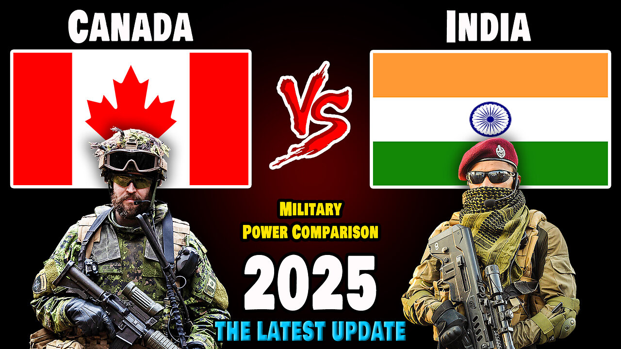 Canada vs India Military Power Comparison 2025 | India vs Canada ...