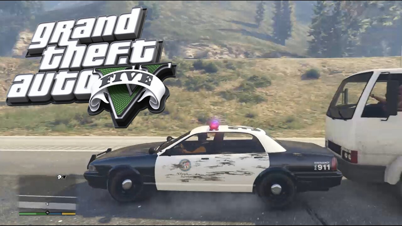 GTA 5 Police Pursuit Driving Police car Ultimate Simulator crazy chase #145