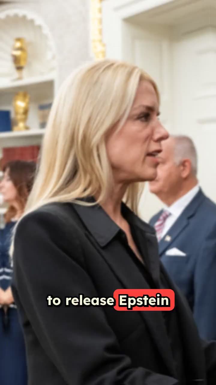 Pam Bondi Makes Big Epstein Announcement