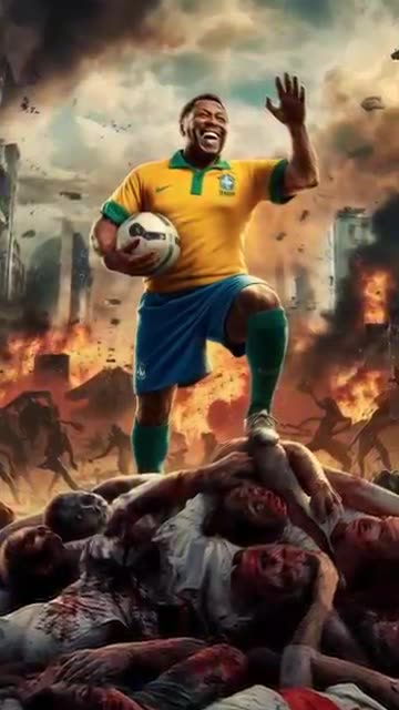 Zombies vs Ronaldo vs Messi (Neymar,Mbappe,Haaland)💘💘💘 #ronaldo #messi ...