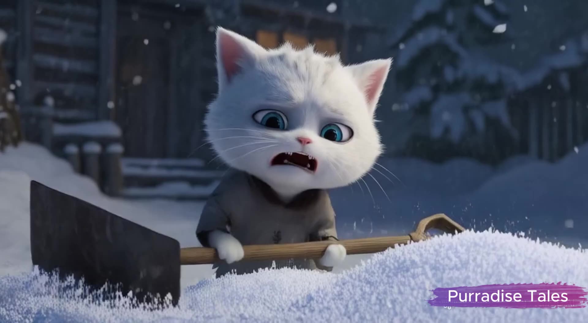 POOR Cat's ICY Survival! ️ UNEXPECTED End! 💔 SAD Cat's FREEZING Winter ...