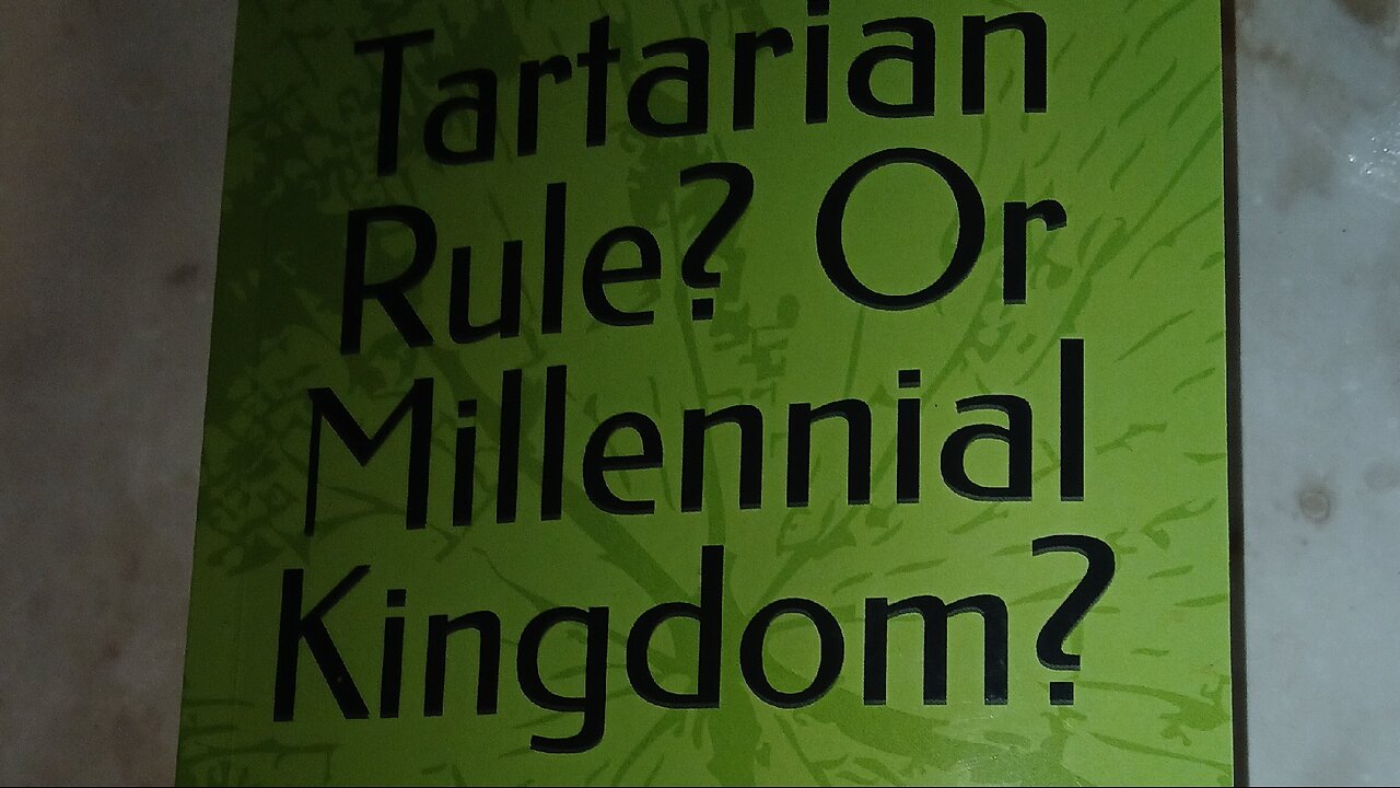 Tartarian Rule? Or Millennial Kingdom Part 2 Allan Cornford