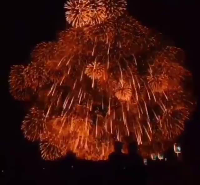 The largest fireworks display recorded in the Guinness Book of Records