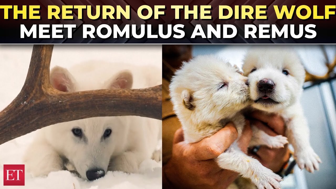 Not quite Jurassic: Scientists at Colossal Biosciences de-extinct dire ...