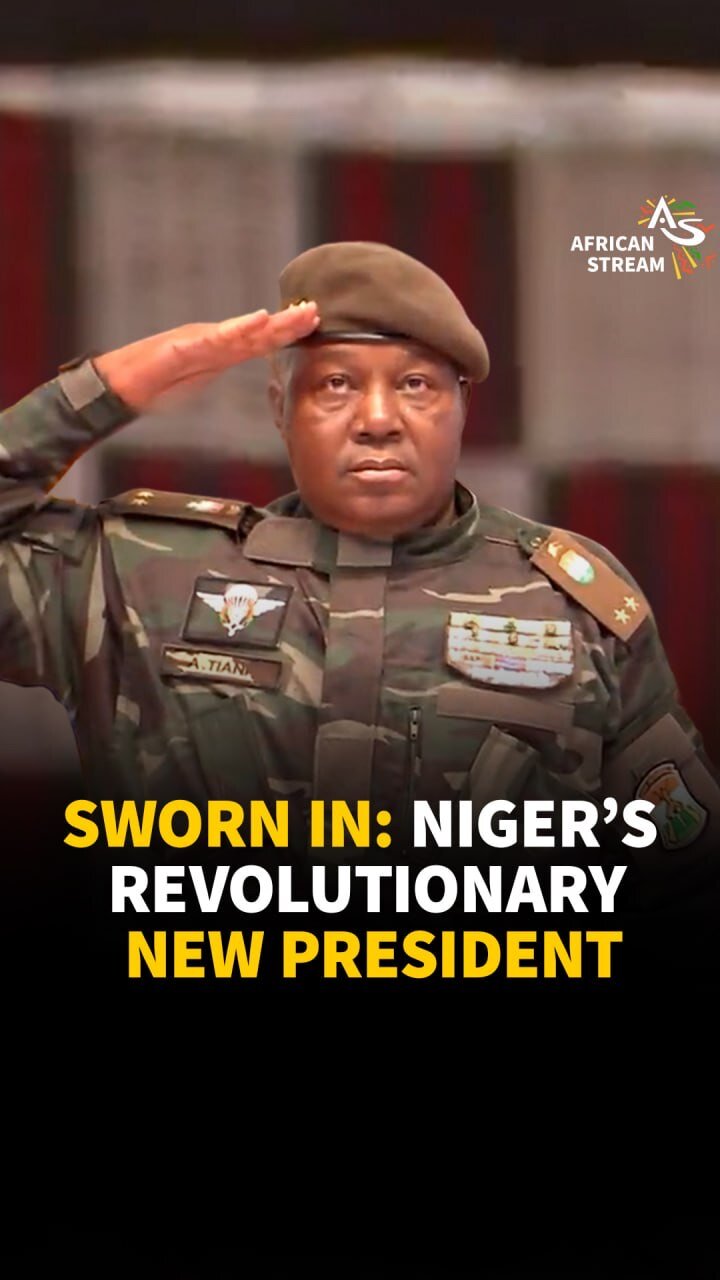 SWORN IN: NIGER’S REVOLUTIONARY NEW PRESIDENT