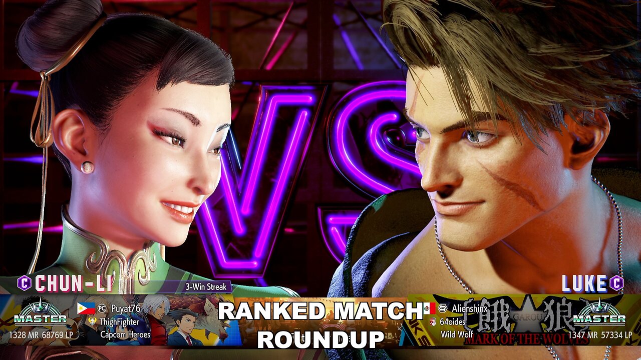 Kuya Kalbo SF6 Ranked Match Roundup. Chun Li Master Rank [Hori Fight Stick]