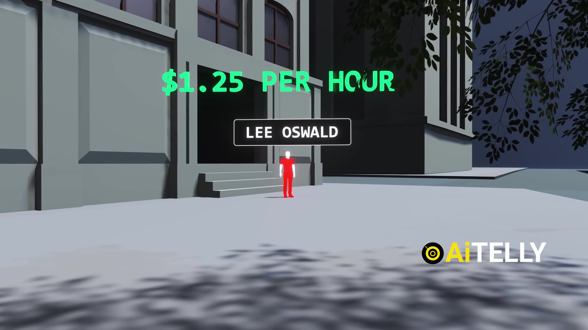 AiTelly-Detailed 3D Model of Lone Nut Theory, Single Bullet & Picket ...