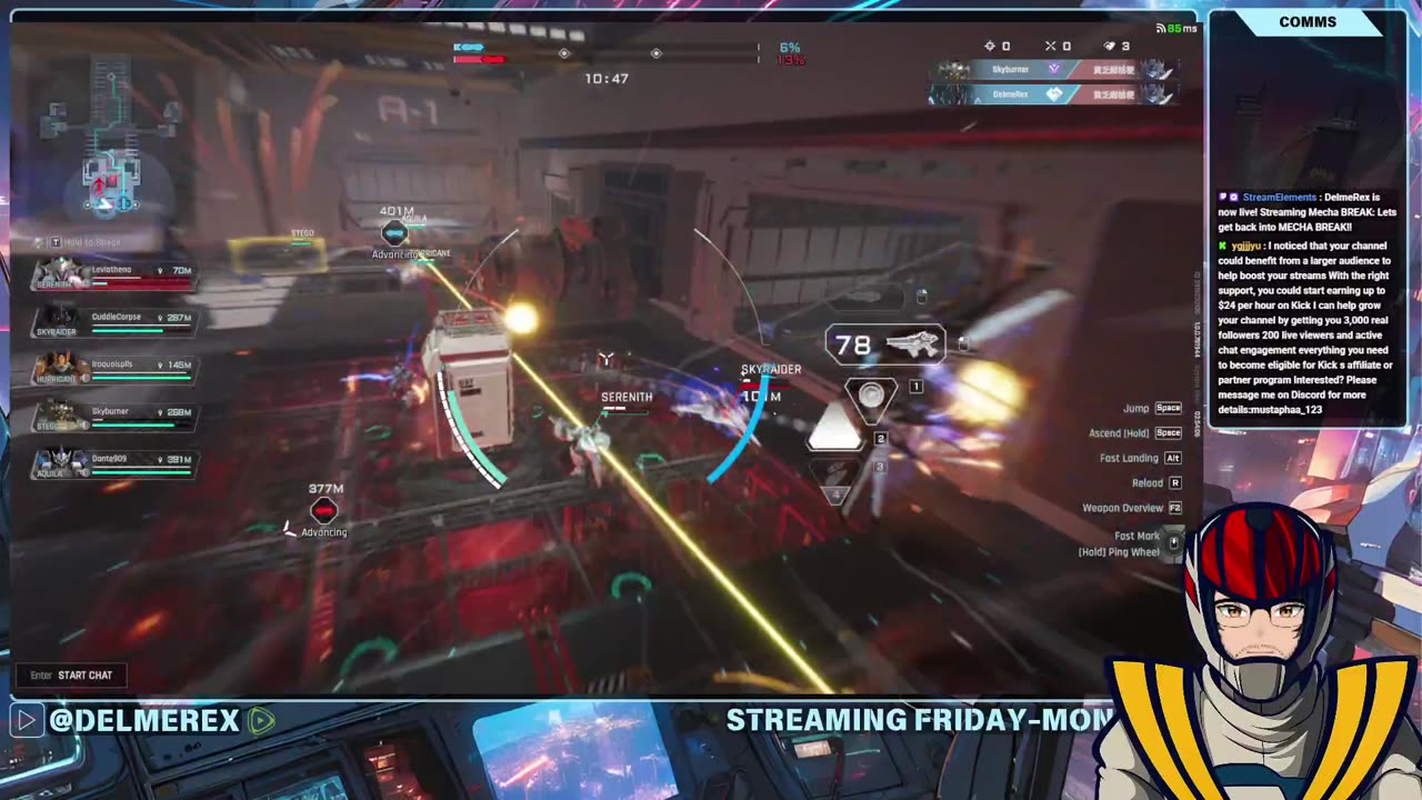 Lets get back into MECHA BREAK!! RANKS Falcon mains