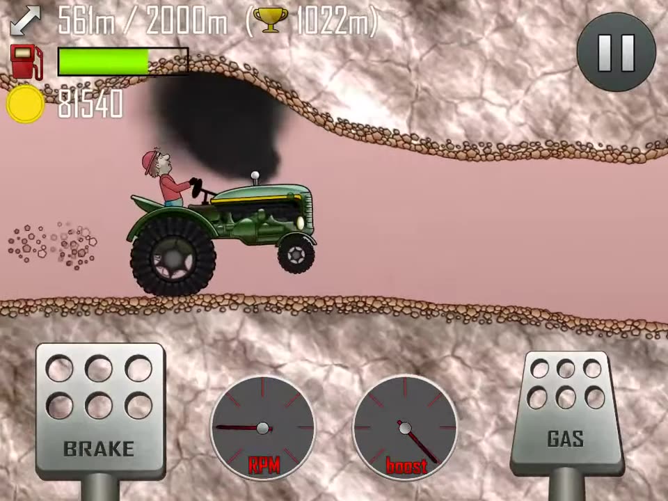 Hill Climb Racing, Onewheeler, Ragnarok, 2725m