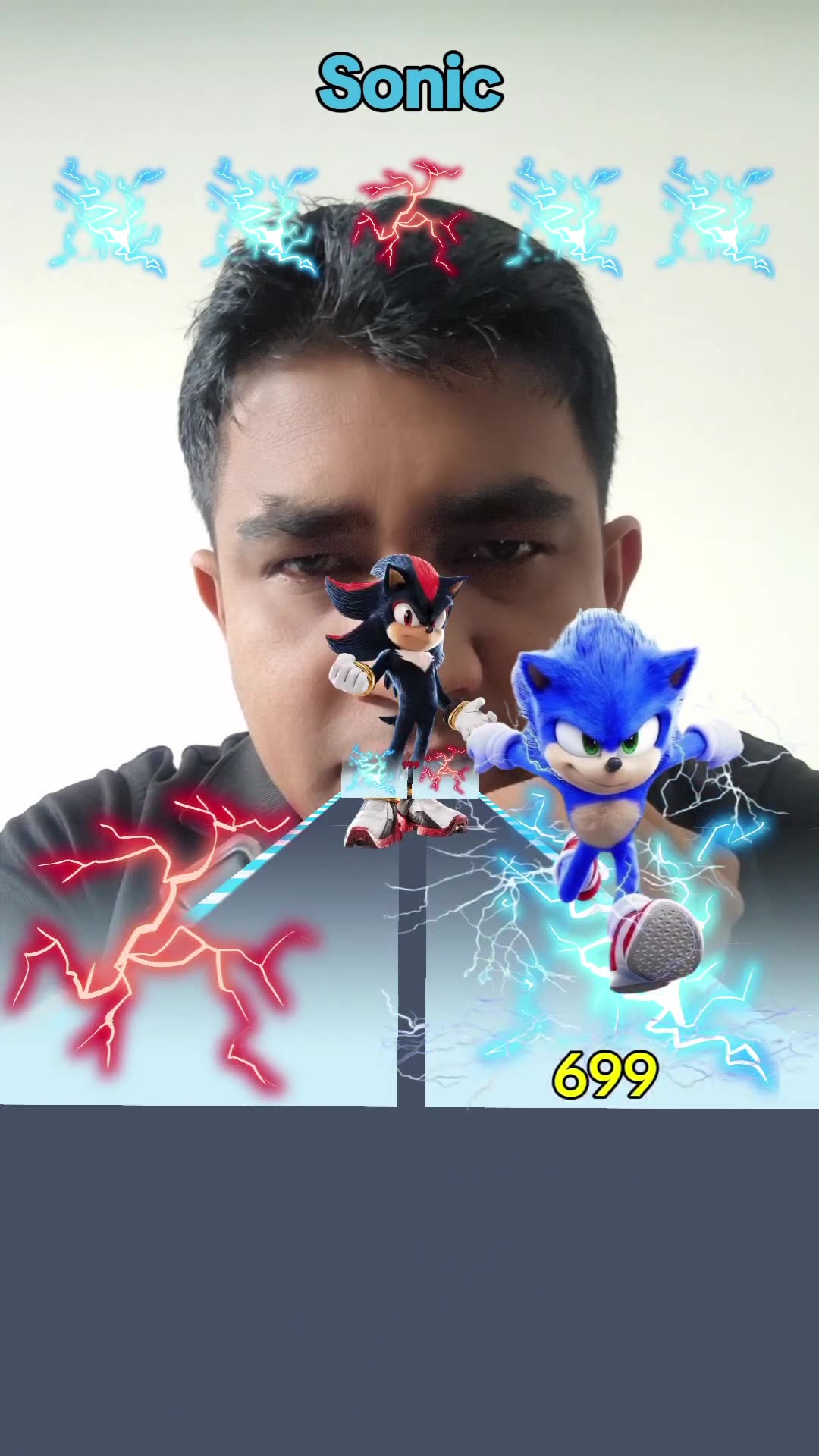 Sonic VS Shadow Match #sonic #shadow #sonicvsshadow