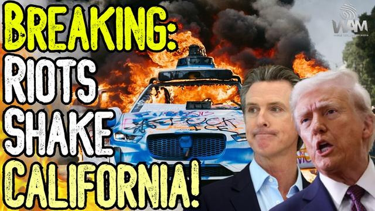 RIOTS SHAKE CALIFORNIA! - Trump To Arrest Gavin Newsom? - Who Benefits?