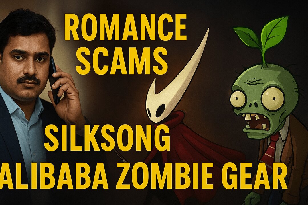 Romance Scams + SILKSONG 🧵 + Zombie Shopping 😂