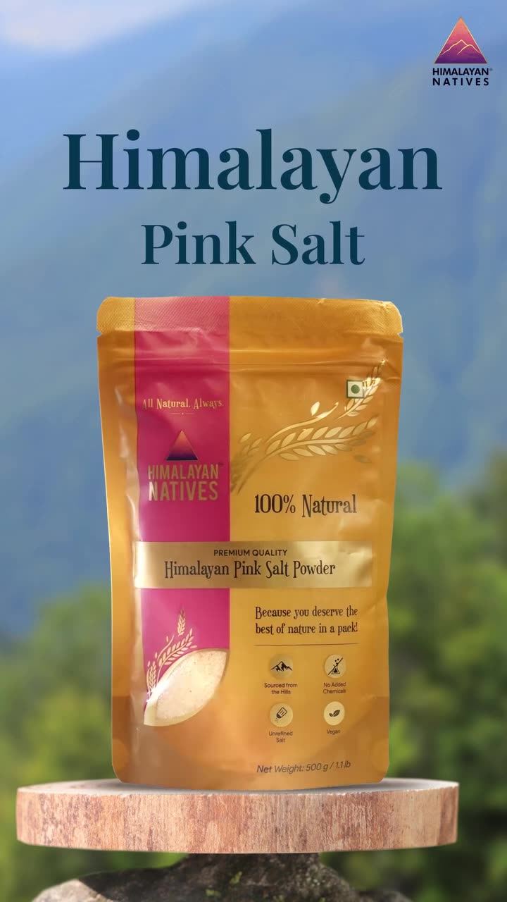 100% Natural & Pure Himalayan Salt | Himalayan Natives