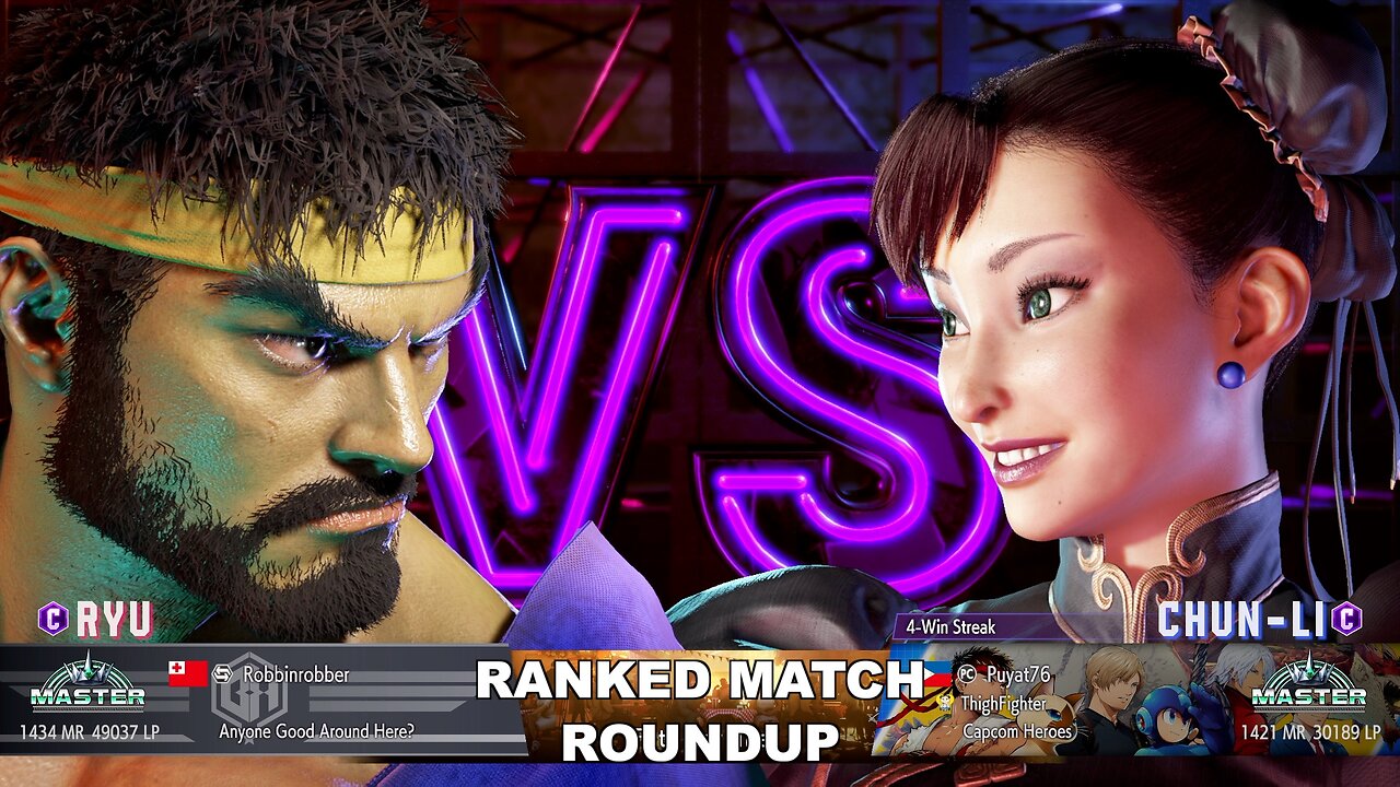 Kuya Kalbo SF6 Ranked Match Roundup. Chun Li Master Rank [Hori Fight Stick]