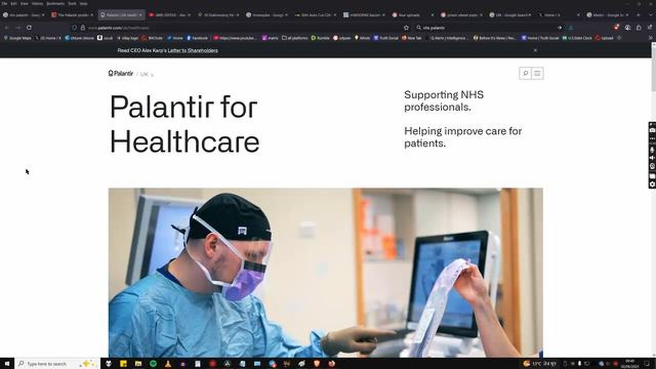Palantir awarded a £330 million contract by NHS England to create the ...