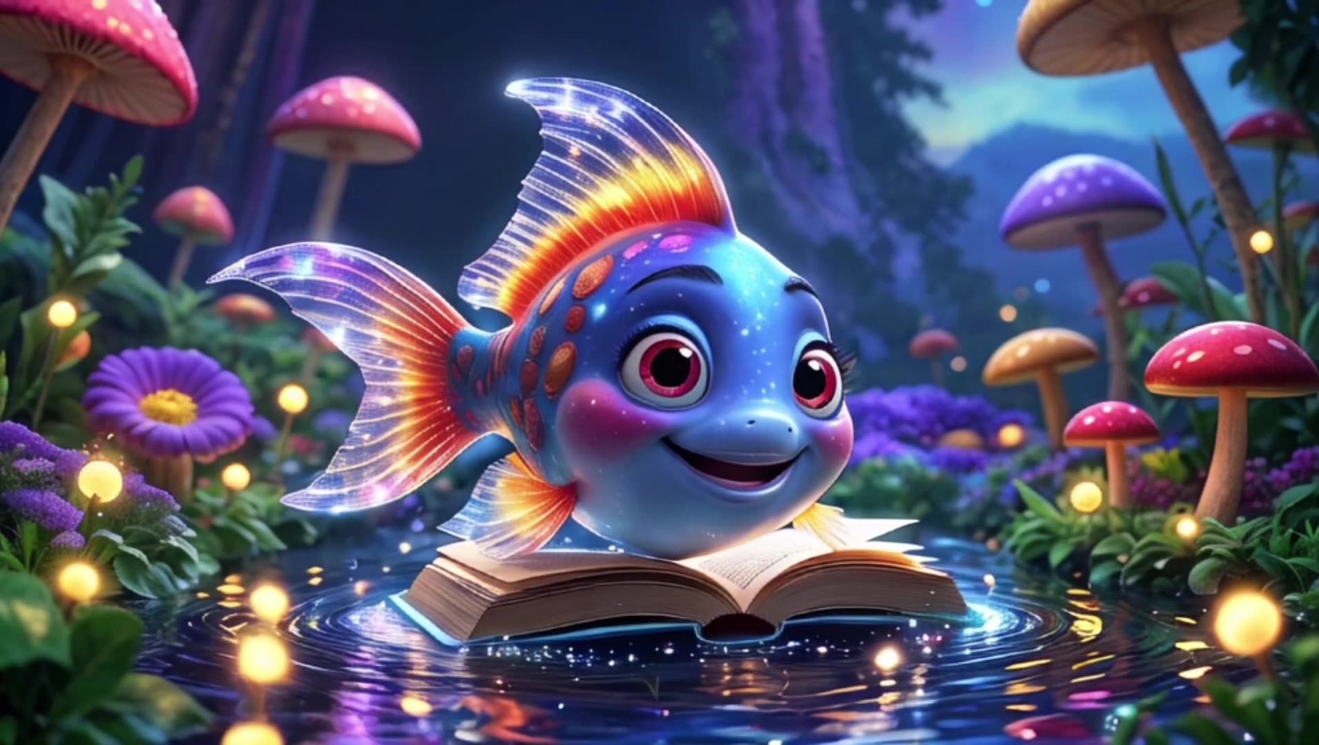 O FELLOW FISH | kids song | Moral Story | Life Lessons | Toddler ...