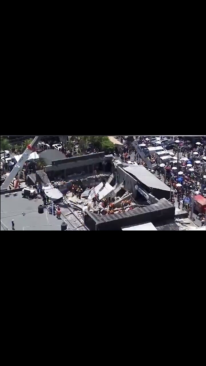 NIGHTCLUB ROOF COLLAPSE🎬🛗🏚️🚑ON CROWD IN DOMINICAN REPUBLIC🇩🇴🏚️🚒💫