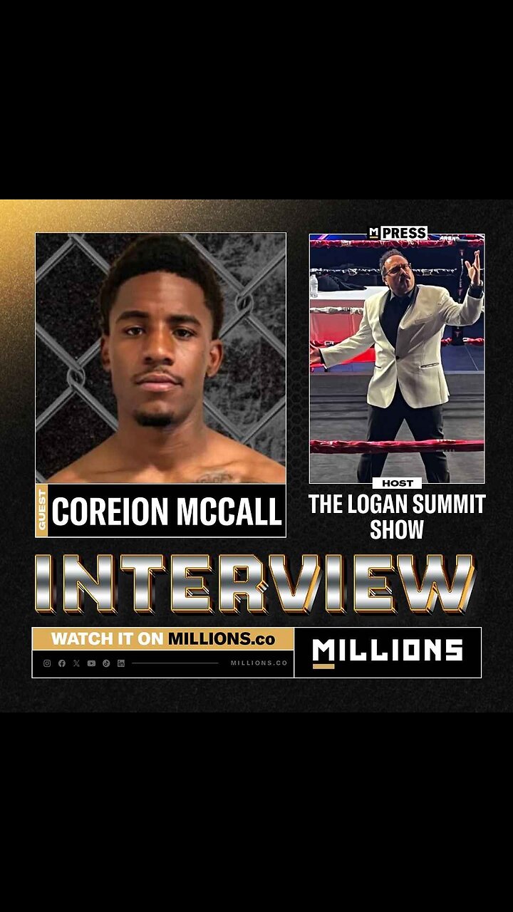PRO MMA FIGHTER COREION McCALL TALKS ABOUT HIS FAVORITE FIGHTER