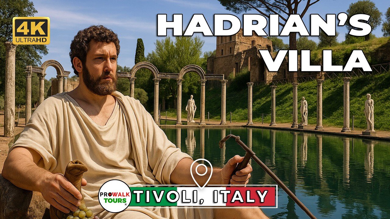 Hadrian’s Villa Tour, Italy 🇮🇹 | Explore the Ancient Roman Estate of ...
