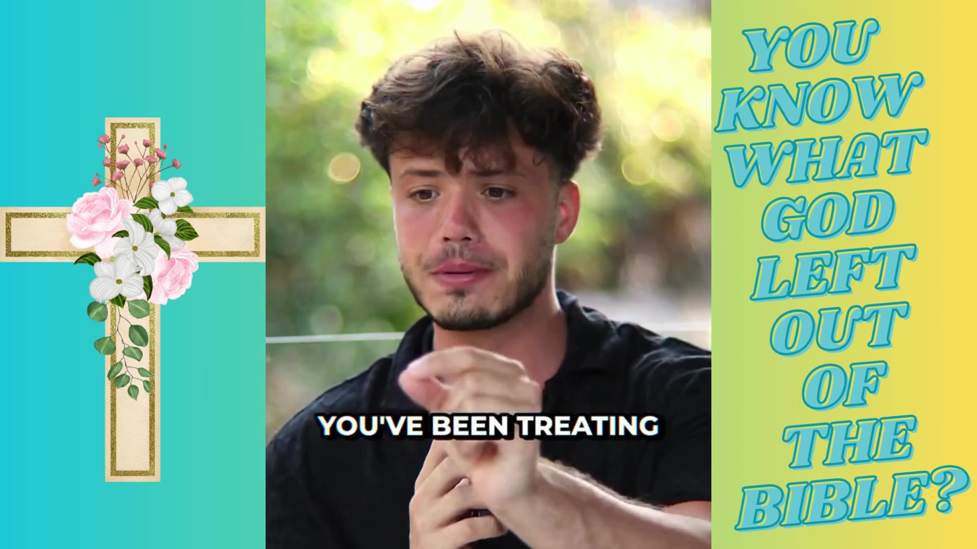 YOU KNOW WHAT GOD LEFT OUT OF THE BIBLE?