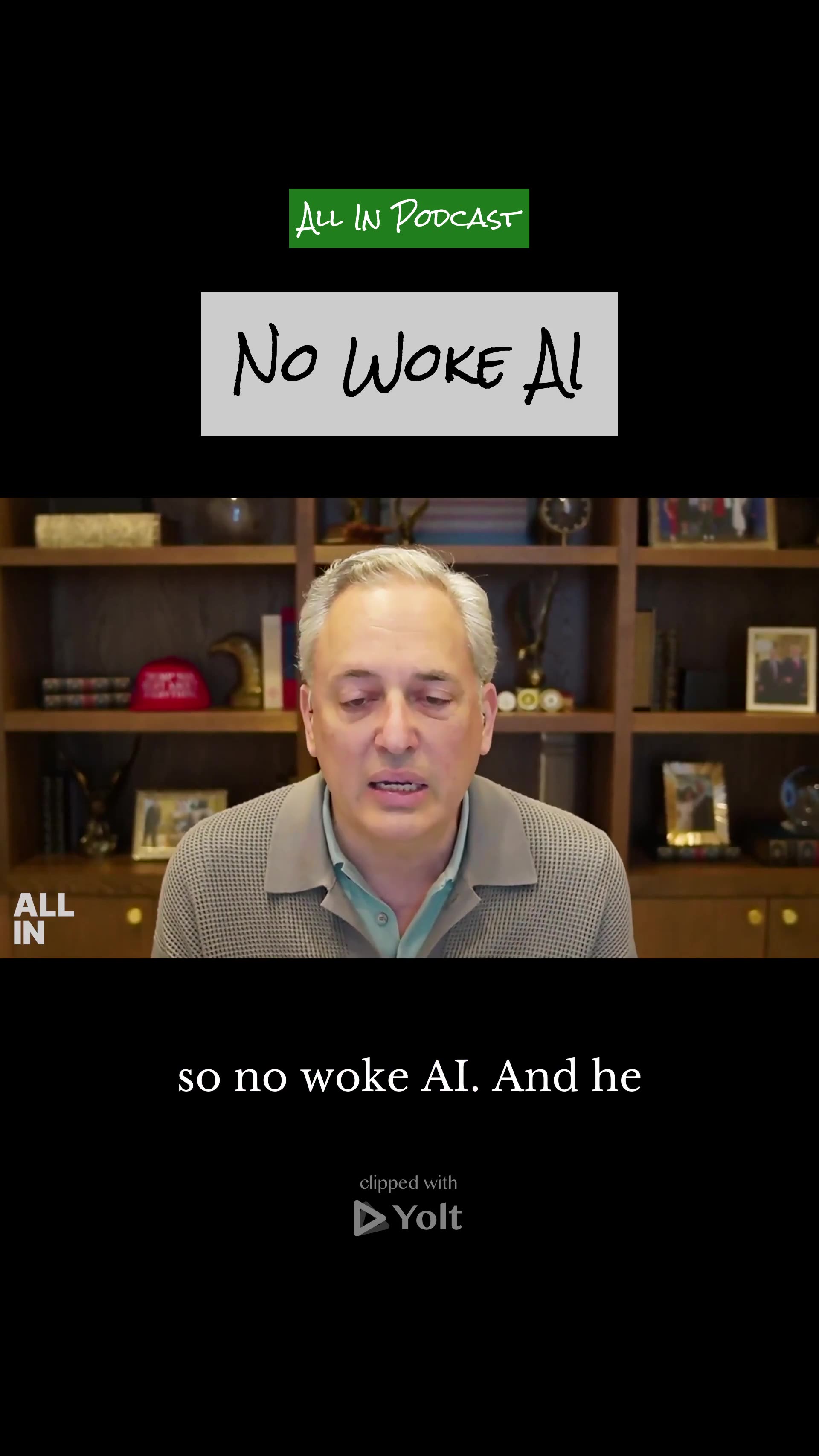 Government Bans Woke AI - All In Podcast #workers #econom...