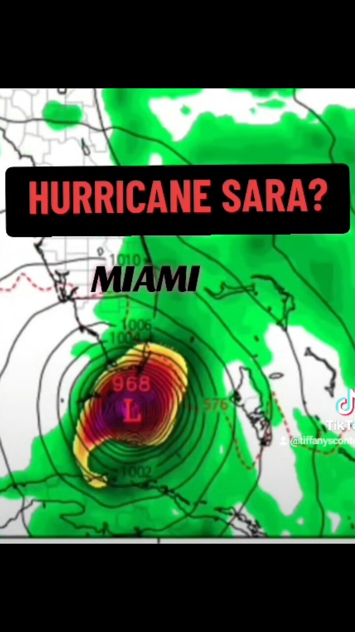 Miami, possible HURRICANE SARA?! MAJOR HURRICANE RAFAEL is still ...