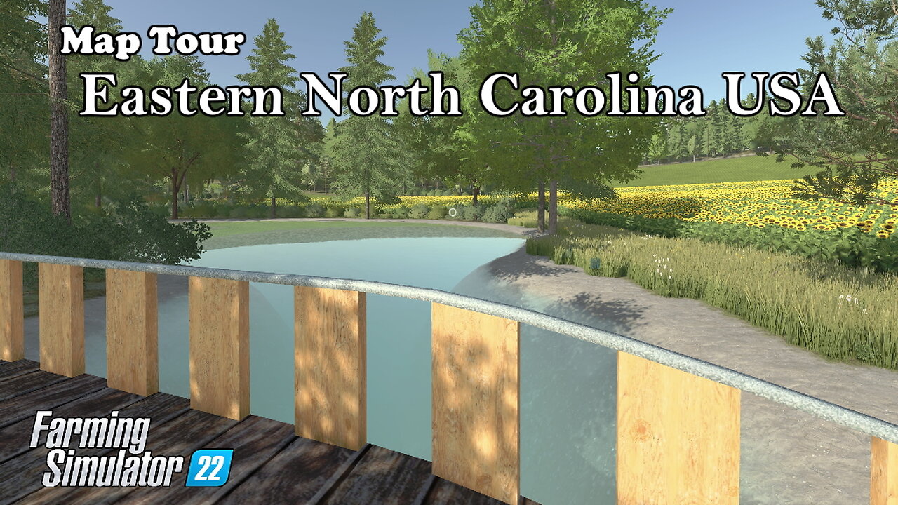Map Tour | Eastern North Carolina USA | Farming Simulator 22