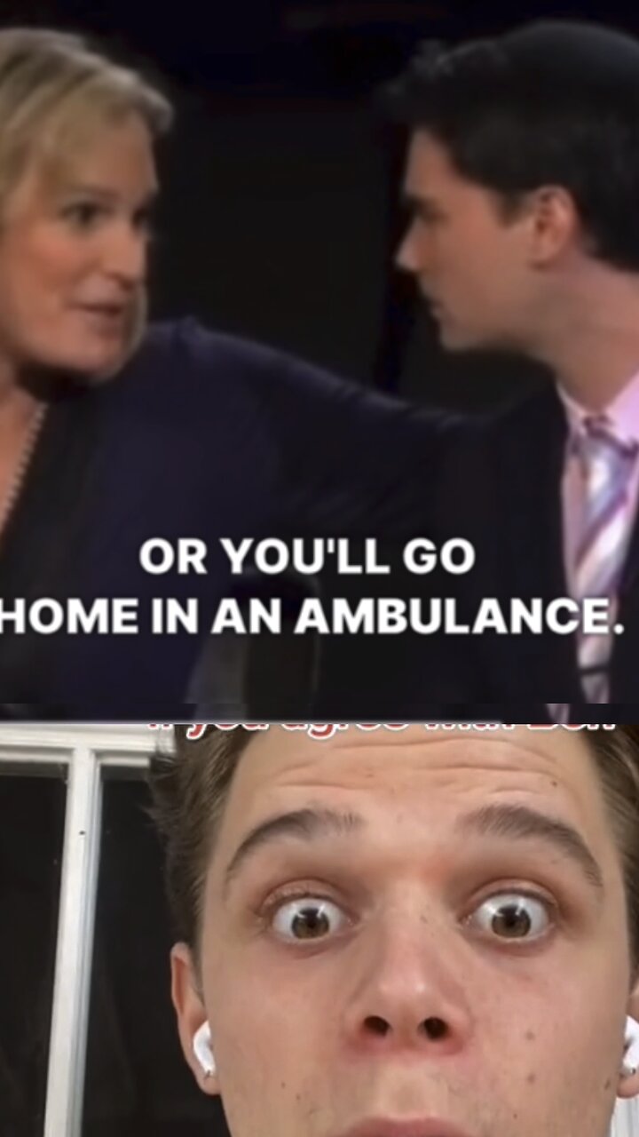 Ben Shapiro Debates Trans Zoey “Go Home In An Ambulance”