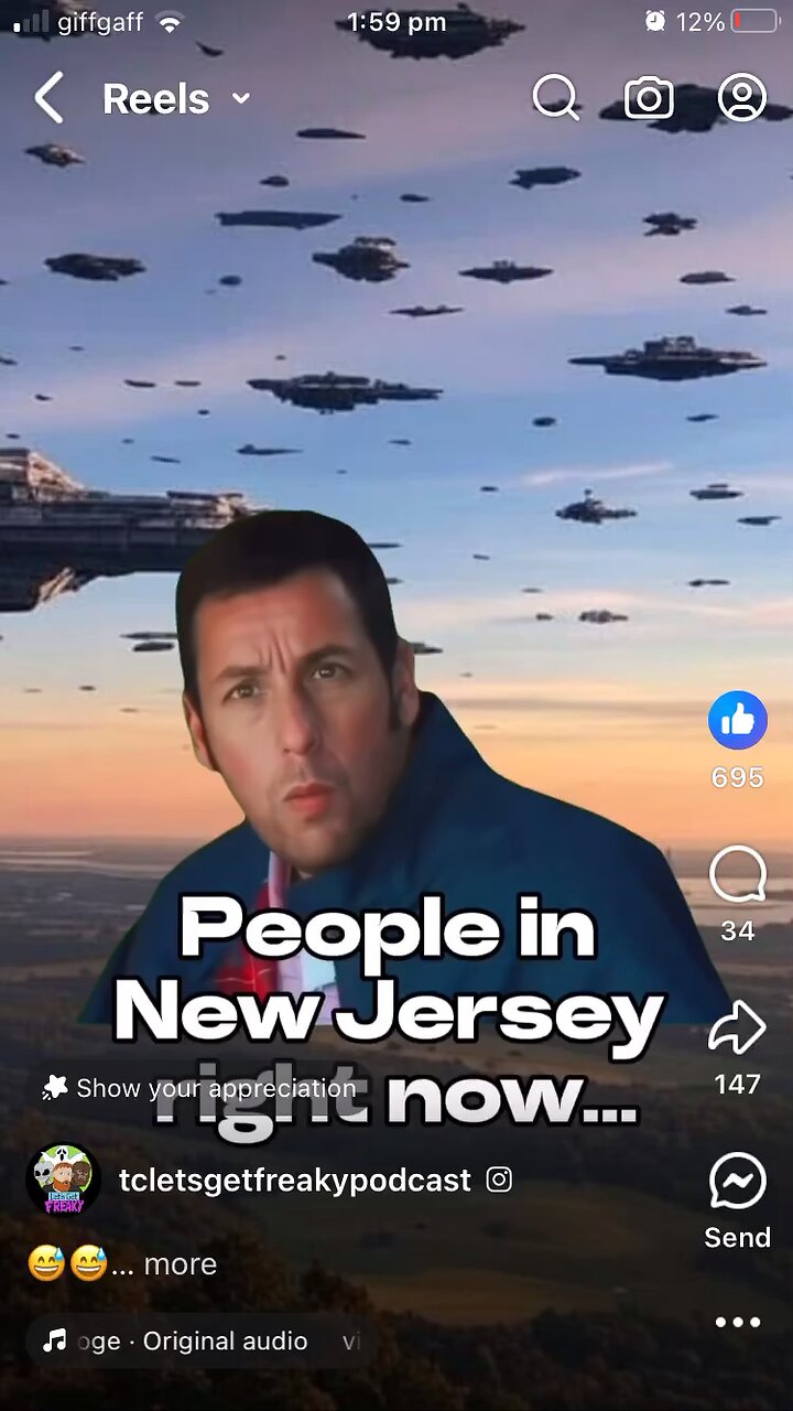 New Jersey meme UFO s