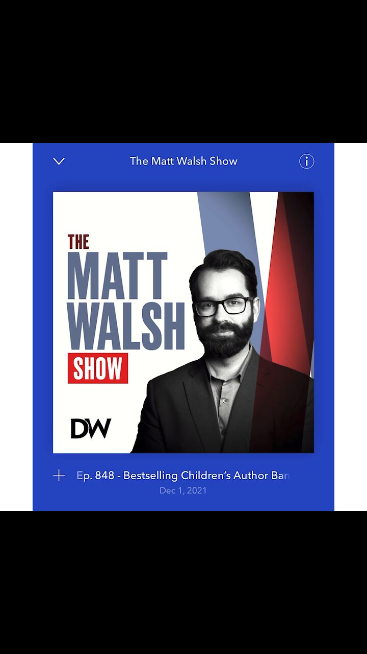 Matt Walsh TSA Cancel