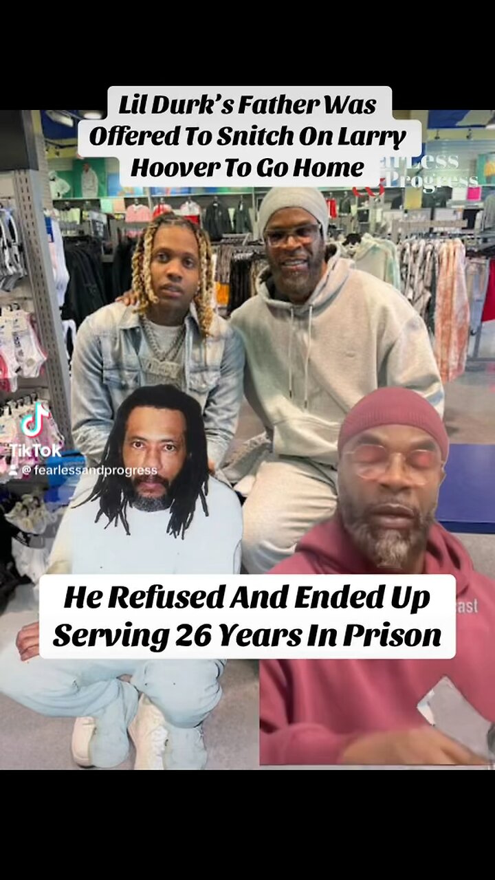 Lil Durk’s Father Stuck To The Code🫡