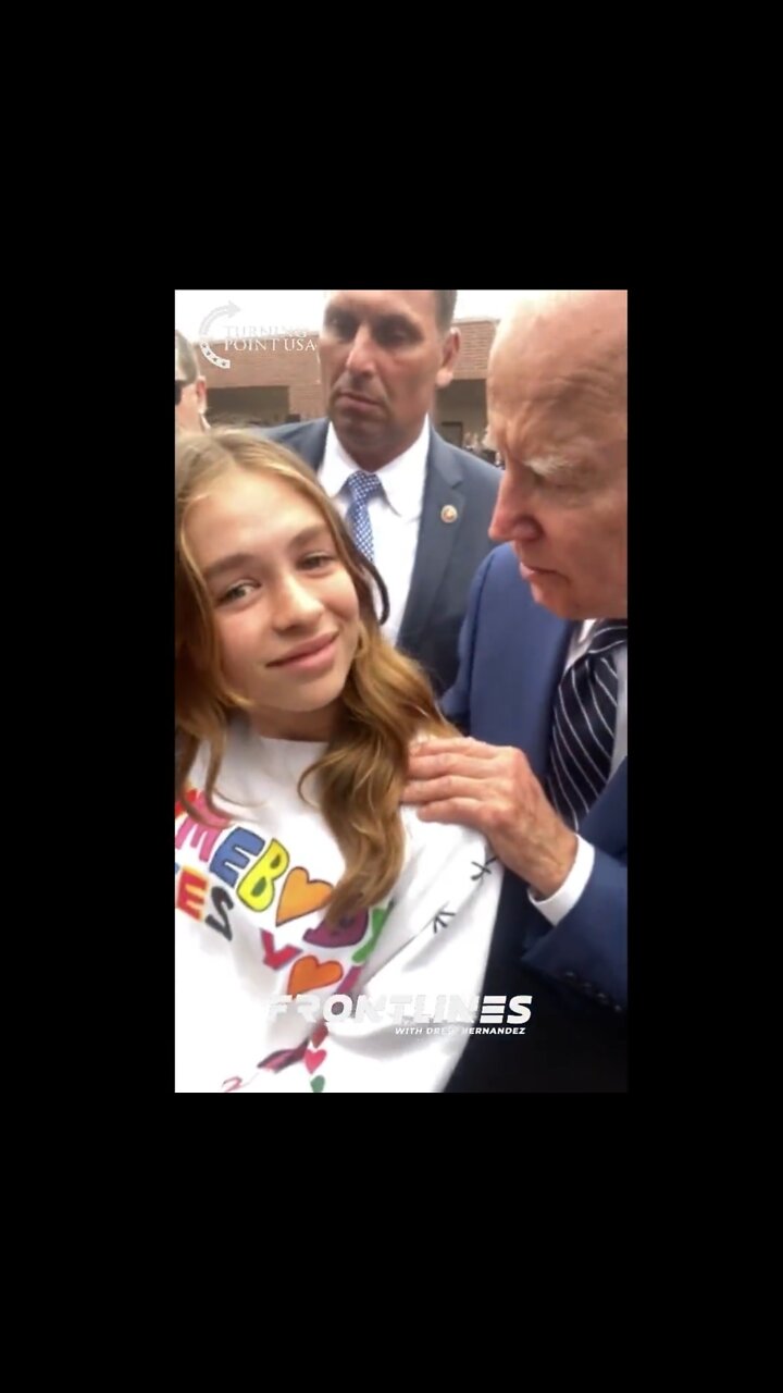 Creepy Joe Biden At It Again