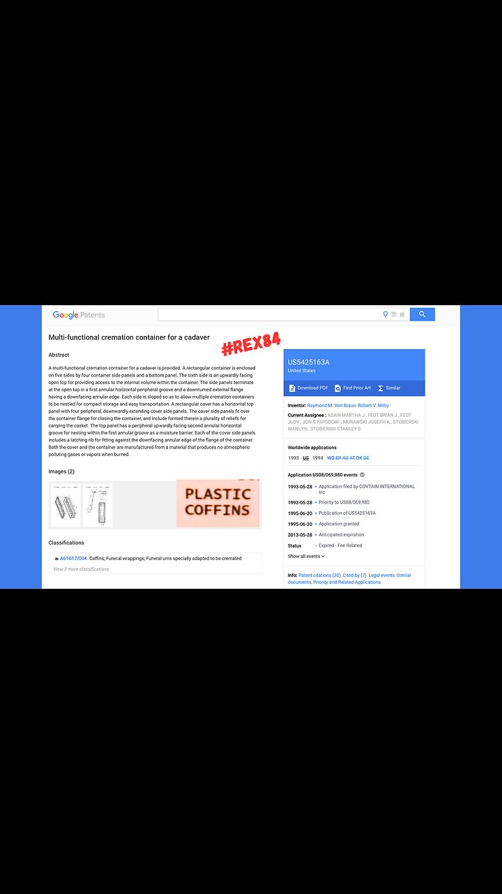 REX84 - Coffin Liners