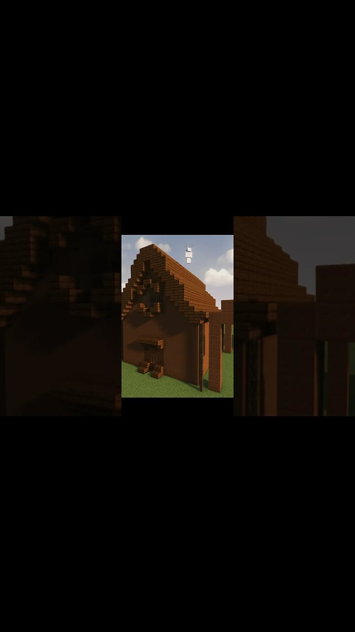 Rate my Minecraft build from 1-10?😱 #minecraft #shorts