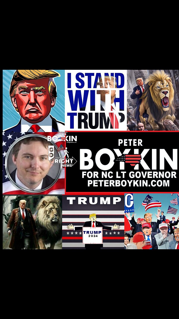 I Stand With Trump - Peter Boykin 2024