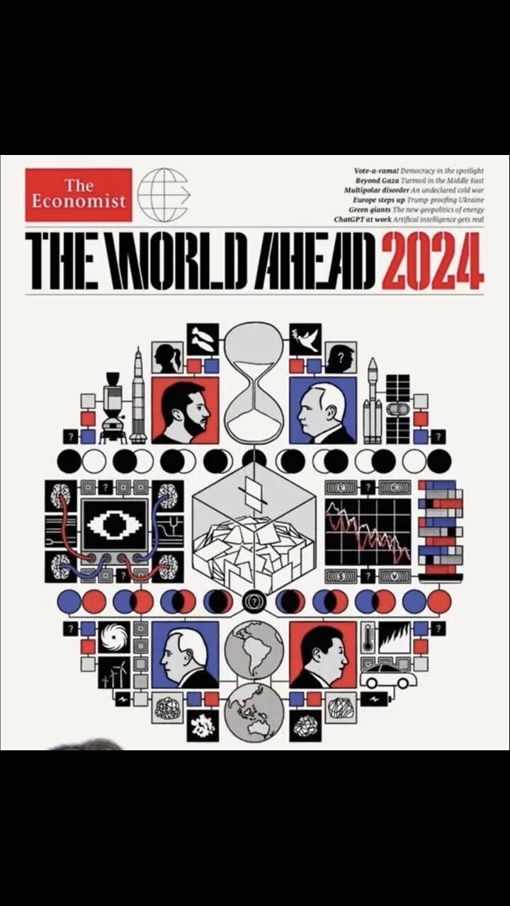 ECONOMIST MAGAZINE☣️📰🌐🎱🧩PREDICTS WORLD FUTURE FOR 2024♟️🎭🌐🎪🎨📰💫