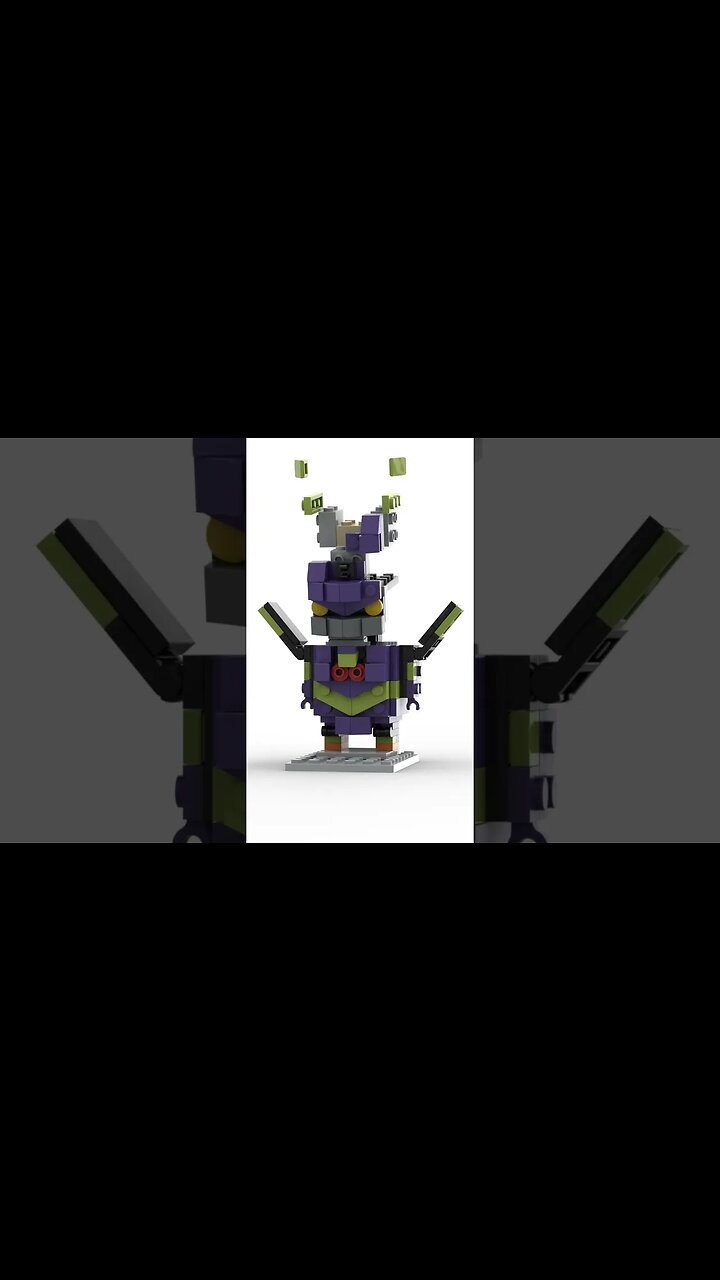 Evangelion Unit 02: Anime Meets LEGO MOC