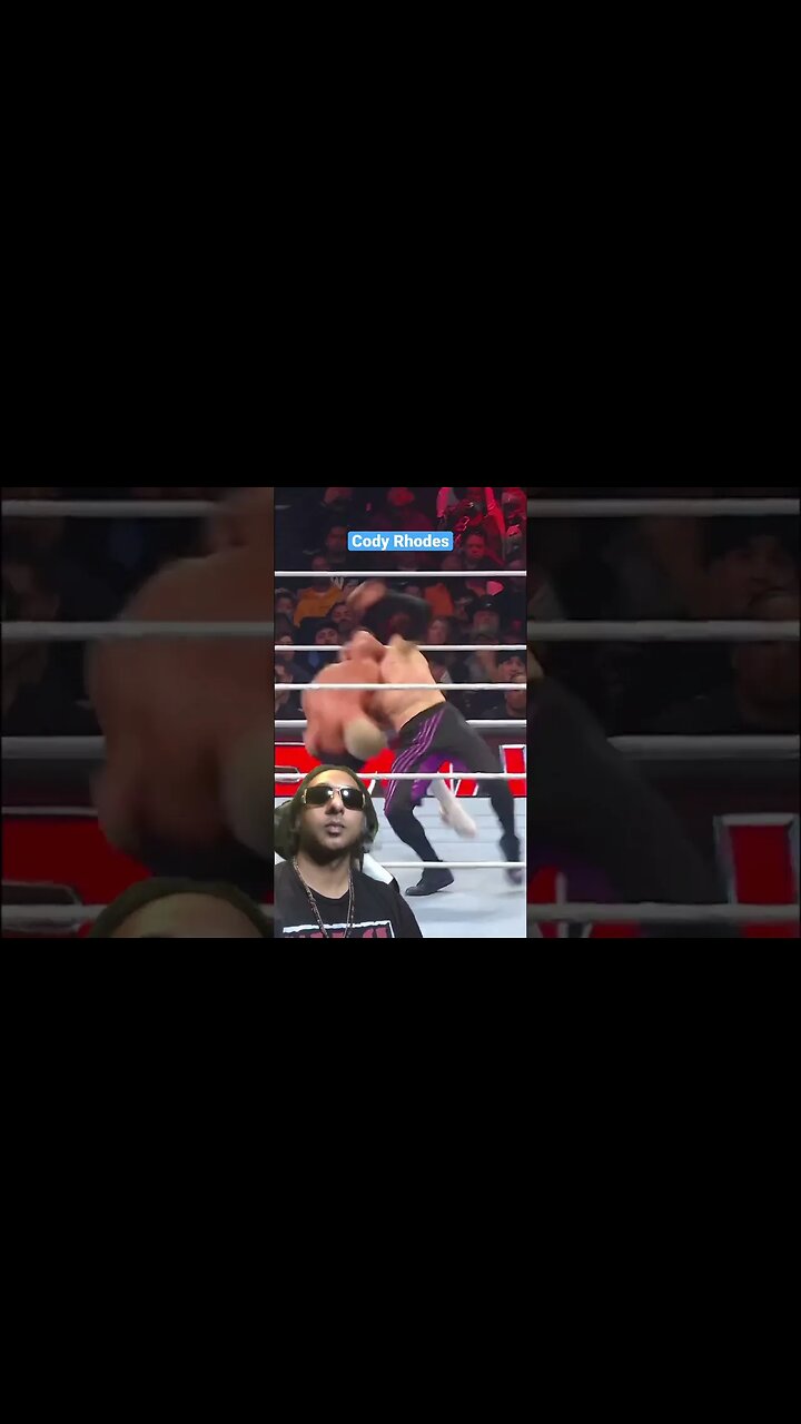 Cody Rhodes Cross Rhodes on Finn Balor WWE Raw Wrestling Finisher # ...