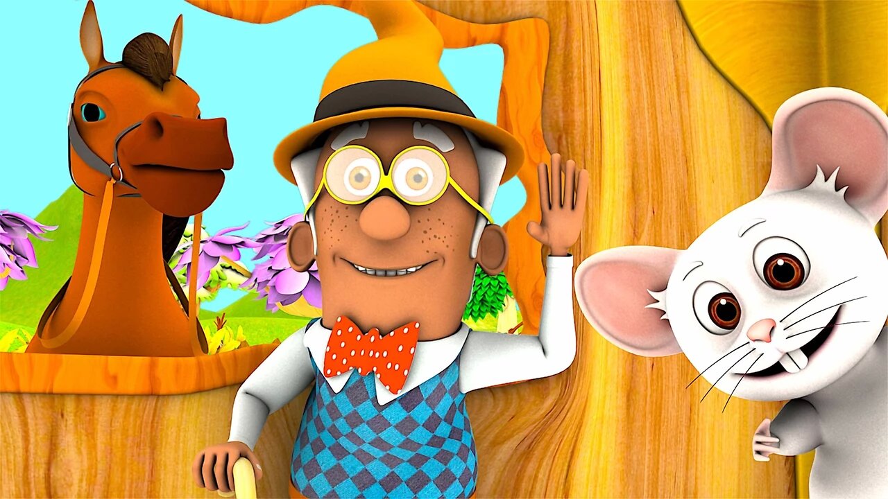 There was a Crooked Man | Kindergarten Nursery Rhymes & Songs for Kids