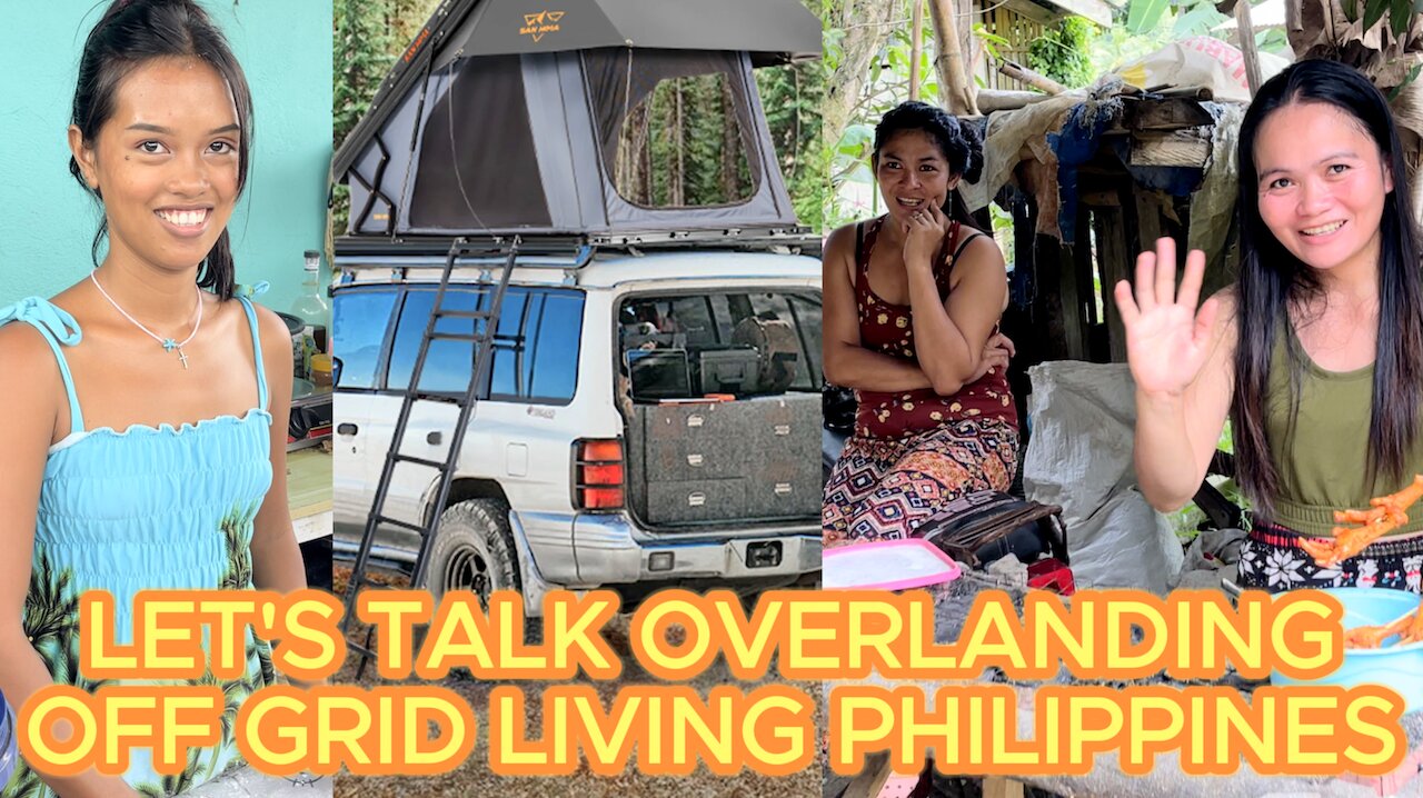 🇵🇭 OVERLANDING PAJERO, BBQ CHICKEN FEET & FILIPINO BAMBOO HOUSE Off ...