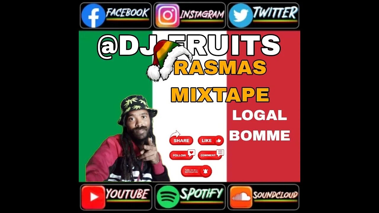 LOGAL RASMAS MIX DJ FRUITS DANCEHALL RIDDIMS 2023FRUITY RECORDS Made ...