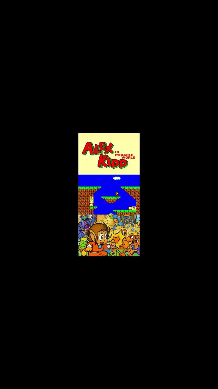 Alex Kidd in Miracle World Master System [Nostalgia]