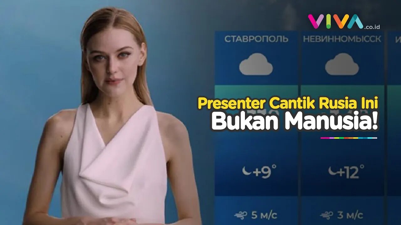 GAK NYANGKA! Identitas Presenter Cantik Rusia Ini Bikin Syok