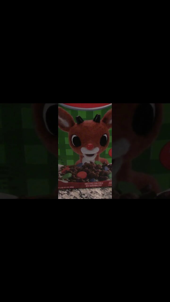 Rudolph The Red Nosed Reindeer Cereal #Shorts 🎄