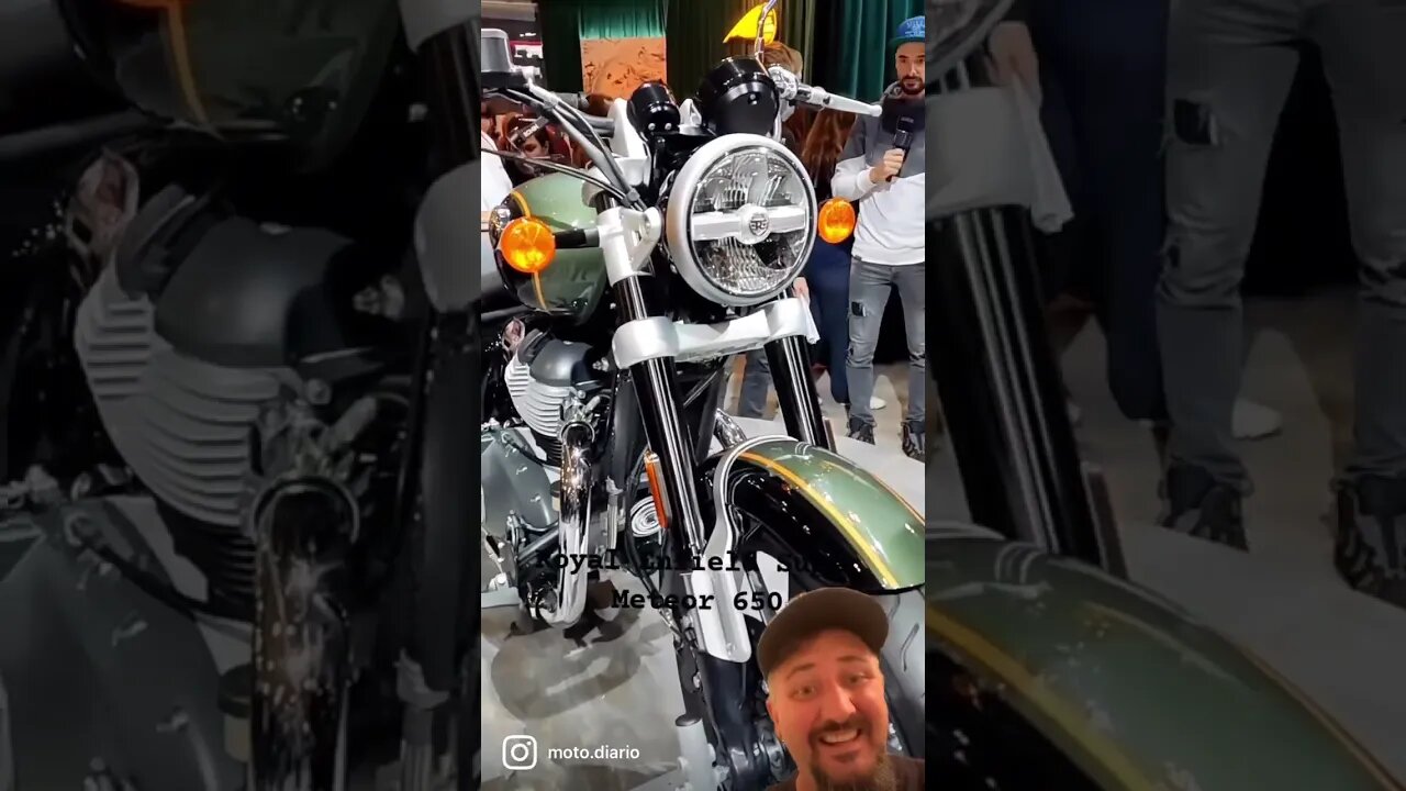 Nova Super Meteor 650 acaba de ser Revelada no EICMA 2022