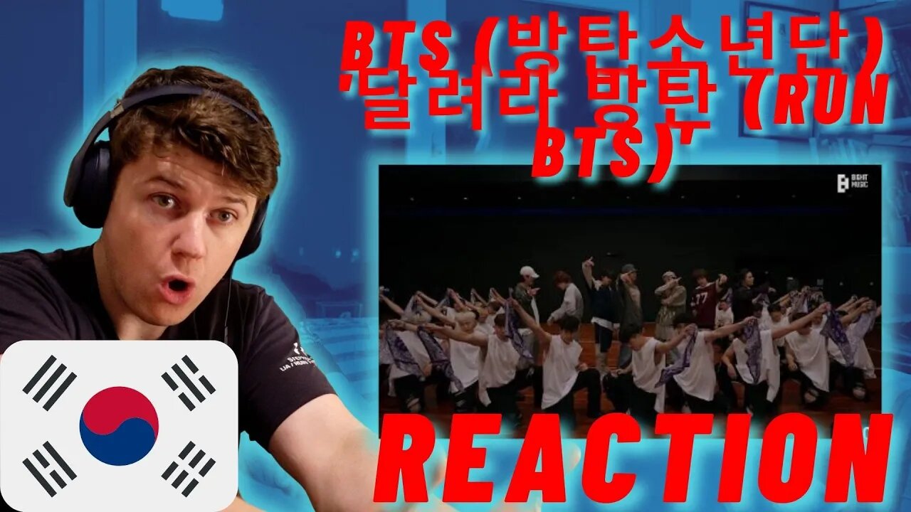 IRISH GUY FIRST TIME REACTION [CHOREOGRAPHY] BTS (방탄소년단) '달려라 방탄 (Run BTS)' Dance Practice